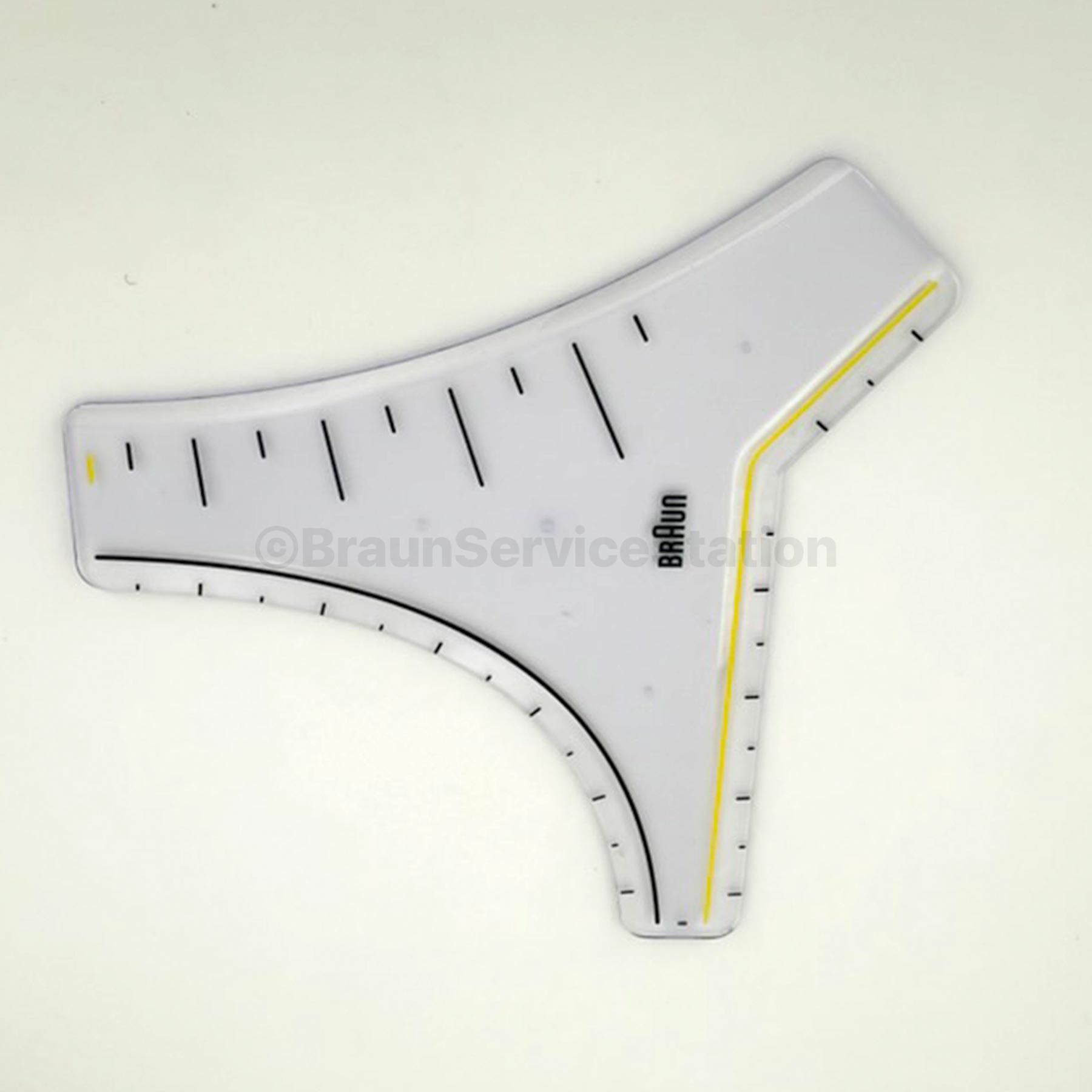 Braun Bartschablone für Barttrimmer, BodyGroomer und AIO, Typ 5804-5808 ...